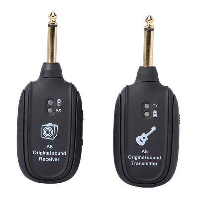 Guitar Transmitter Receiver Lightweight Rechargeable Guitar