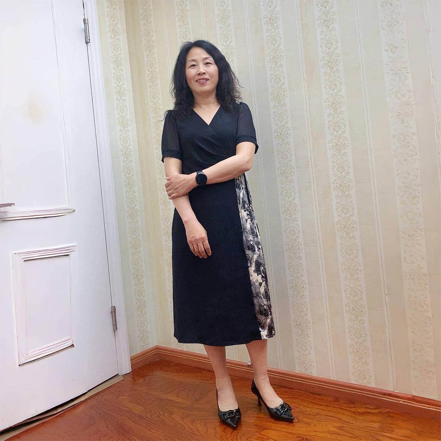 妈妈气质洋装2024新款长裙夏季夏装裙子洋派衣服年轻女装中老年