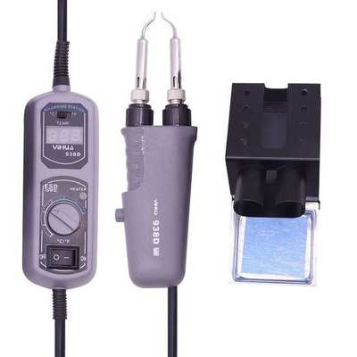 谊华938D便携式数显恒温电烙铁 智能PID控温迷你镊子电烙铁 焊台