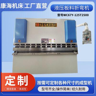 全自动液压WC67Y-125T2500板料数控折弯机 厂家现货三包支持选配
