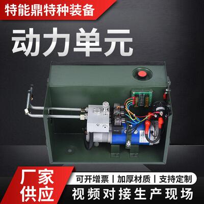 液压动力元微型液压系统非标液压泵站汽车尾板配件