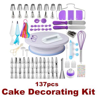 Cake Decorating Kit Supplies Baking Supplies Cupcake Piping