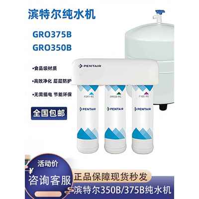 滨特尔净水器GRO-350B/GRO-375B纯水机厨房带桶大流量直饮反渗透