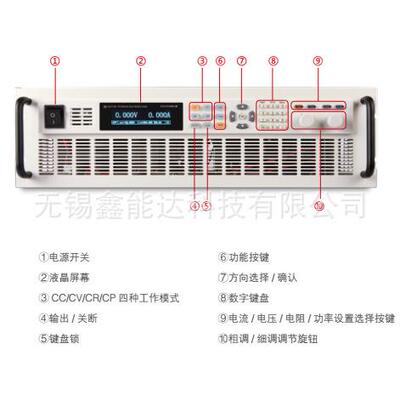 DH27600B北京大华大功率可编程直流电子负载仪500V/0A/800W