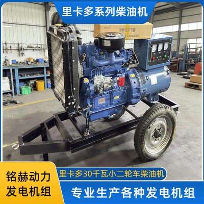 里卡多30千瓦柴油机Ricardo四缸直喷ZH4100D柴油机托轮车厂家直销