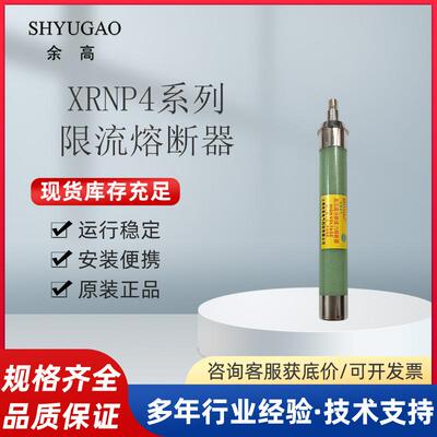 SHYUGAO余高PT保险管高压高分断能力熔断器XRNP4-12/0.5A/1A50kA