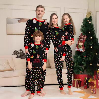 Family photo taking clothes, elderly parent-child suit,