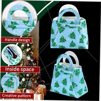 Felt Christmas tote bag decorations Candy bag Gift bag礼物袋