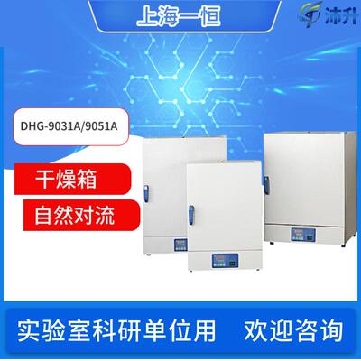 上海一恒电热恒温干燥箱DHG-9031A/9051A/9091A自然对流实验室