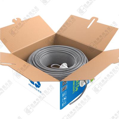 工厂直销 超六类网线 cat6 非屏蔽 千兆网线 纯铜0.57 305米/箱