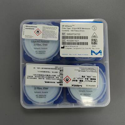 Millipore密理博滤膜SMWP04700/02500混合纤维素酯5μm滤芯