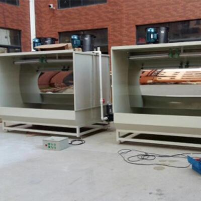 厂家除直保型水帘喷漆柜水循销环净化尘喷漆HR-SLG-2台环水帘柜喷