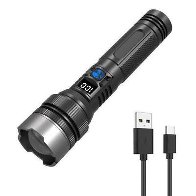 LED Flashlight Rechargeable Flashlight 500 Lumens Flash