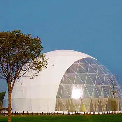 户外大型形篷球房EES形帐篷活球动半透明庆典婚礼酒宴临时活动大
