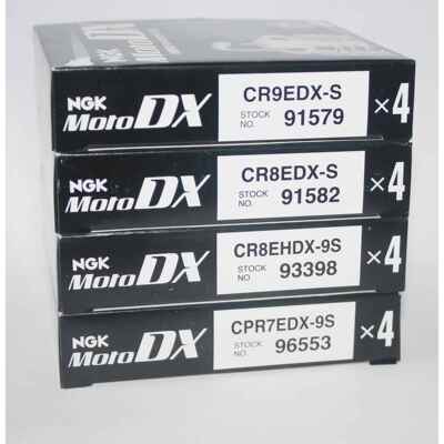 摩托 托NGK钌合金火花塞CPR7EDX-9S CR8EDX-S CR9EDX-S LMAR8ADX-