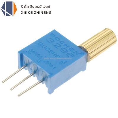 3296W-A多圈可调电位器 1K2K5K10K20K50K100K200K500K1M 金属长柄