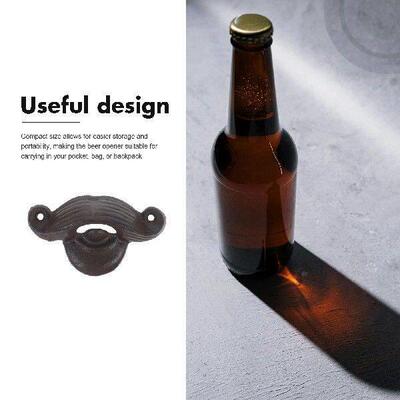 WallMounted BottleOpener CreativeIron ManualBeerOpener