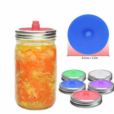 Mason Jar Fermentation Lid Mason Cup Large Kimchi Sealed Lid