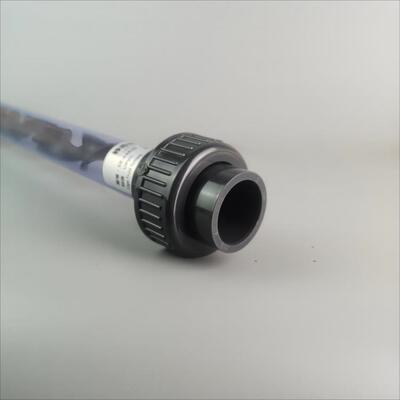 态管道混合器UPVC透明接式法兰SK-68615式灰质色CPVC材全塑混活合