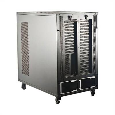 双塔式主机壳4卡5090工作站GPU6个360水冷带轮子深度学习计算伺服