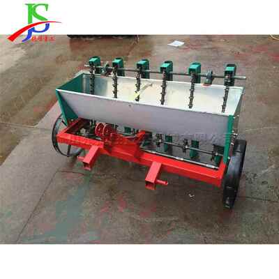 原大丘陵蒜平YEB播种 自走式可调节蒜种点播机 农机用小型大蒜种