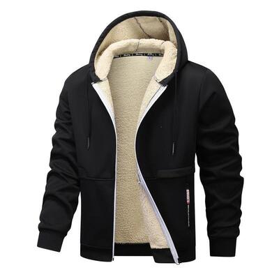 C 92173 Oversized Fleece Jacket Casual Workwear 宽松保暖夹克