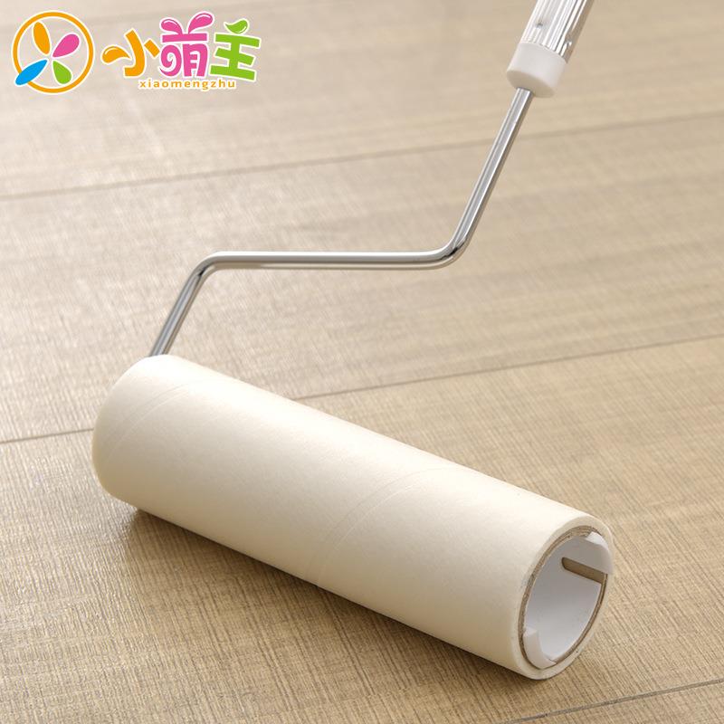 小萌主可伸缩型地板用粘毛器除尘滚筒组合套装