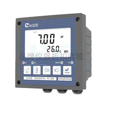 KOZE三泽 工业PH电极PDG-10/PDG-03配PH/ORP控制器PC-1000/PC-100