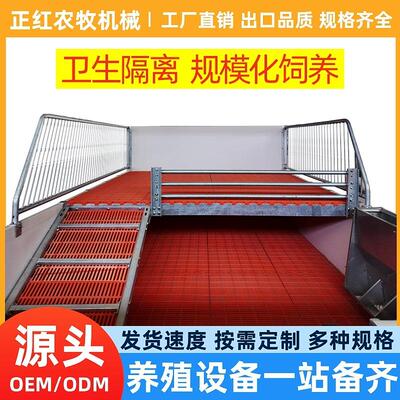 正红养殖猪PV育C双层保育床畜牧养场殖场STI小猪仔猪养二层保床