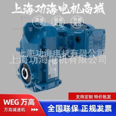 WEG万高 WG20 - 斜齿轮减速机 电机 0.12 - 75 kW/50 - 18,000 Nm