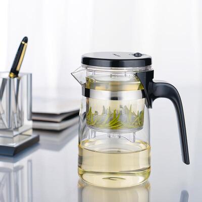 明尊 E-01 飘逸杯耐热玻璃茶具个人泡茶杯茶水分离泡茶壶冲茶器