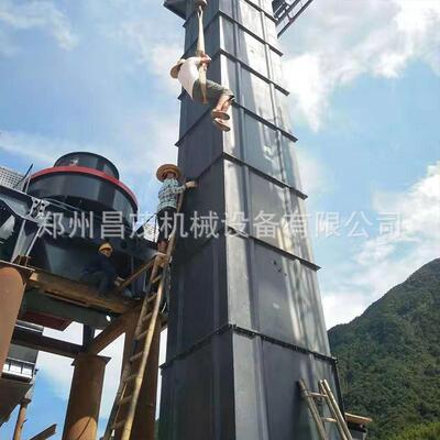 垂直输送石膏用6米斗式提升机板链提升机NE15型时产15立方