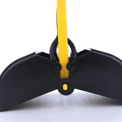 Pet Pooper Scooper Dogs Shit Clip Long Handle Jaw Poop