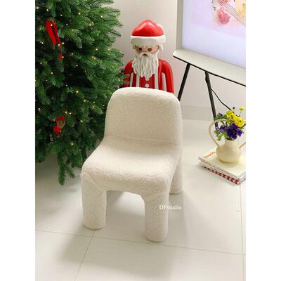 DPstudio网红儿童星空椅宝宝餐桌椅写字靠背幼儿园可爱毛绒小板凳