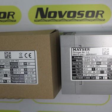 德国MAYSER SG-EFS104/2W安全继电器SG-EFS104ZK2/1 L20MS
