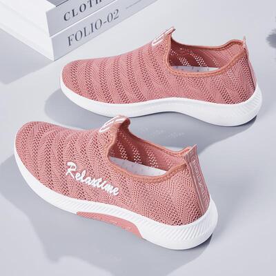 高档夏季北京布鞋女款软底老人休闲动妈妈网面透老气网新鞋老年鞋