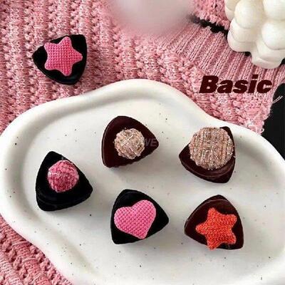 1~4PCS Star Hairpin High Quality Plush Material Whimsical