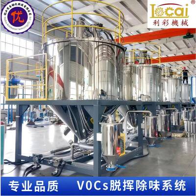东莞利彩VOC脱挥除味均化系统热风干燥混合除味系统