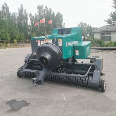 大型玉米秸秆方捆打捆机牌麦草打捆机固定式打捆机