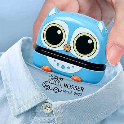 custom kids clothing stamp stamps personalized kids name
