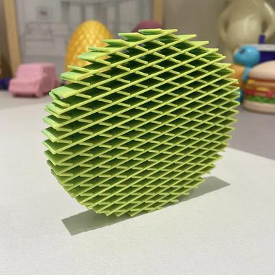 3d打印萝卜饼解压弹力网玩具抓不住的减压网红伸缩萝卜家族新成员