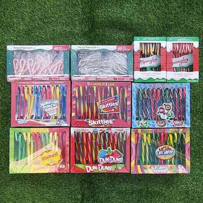 美国拐棍棒糖圣诞树装饰拐杖糖圣诞礼物糖果SPANGLER CANDY CANES