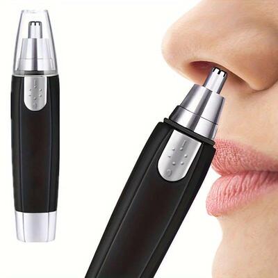 1PC Electric Nose Hair Trimmer Mute Efficient Battery Operat