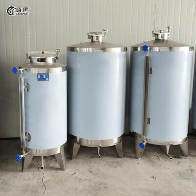 1000斤不锈钢次氯酸钠储罐调配罐酒精存储容器可加搅拌罐