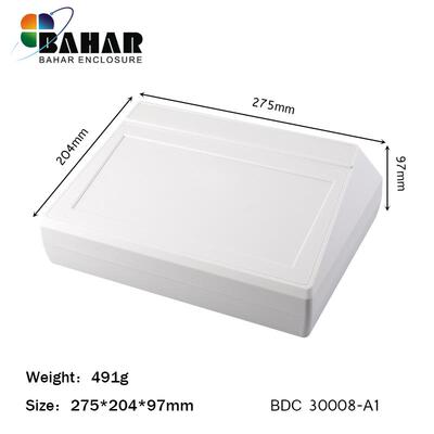 巴哈尔壳体温控器外盒ABS塑料仪器仪表DIY台式控制操作壳BDC30008
