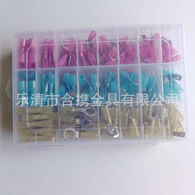 接线 款爆印字接防水240pcs热缩端子端子中250pcs热缩铜 盒装