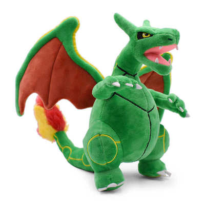 2023 New 24cm Shiny Charizard Plush Toys Pokemon XY Fire Dra