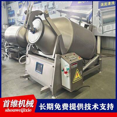 17揉00型肉类深加肉工TPS腌制 机液压真空滚机 酥肉腌滚揉机