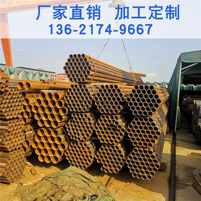 脚手架焊管现货 DN40*3直缝焊钢管电力穿线管库存价格优惠