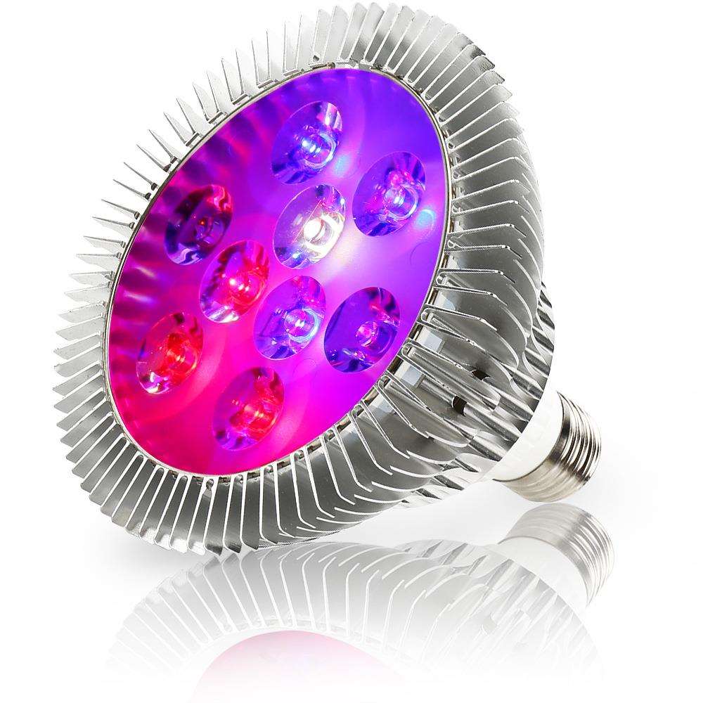 Par30 Par38 LED植物灯 射灯 E27 27W 果蔬育苗盆栽植物生长灯